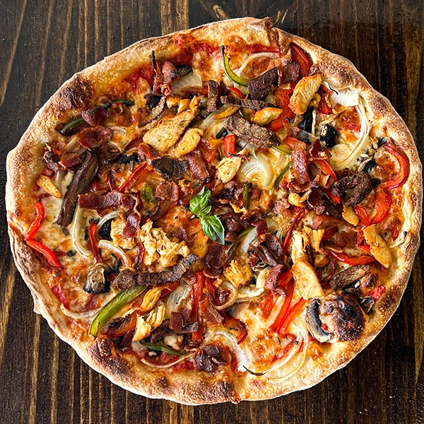 Meat Lovers - Santa Mozzarella Pizza